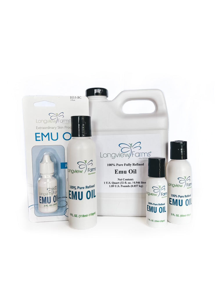 Pure Emu Oil Collection | Skin & Hair Care Products – Longview Farms®